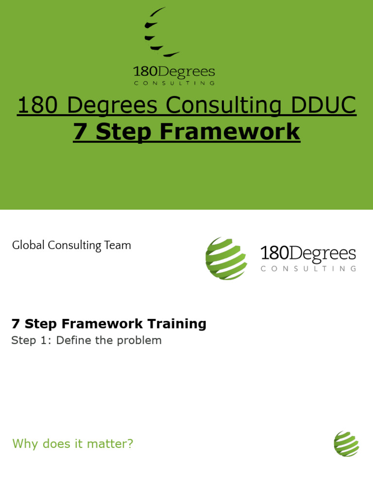 7 Step Framework | PDF | Business