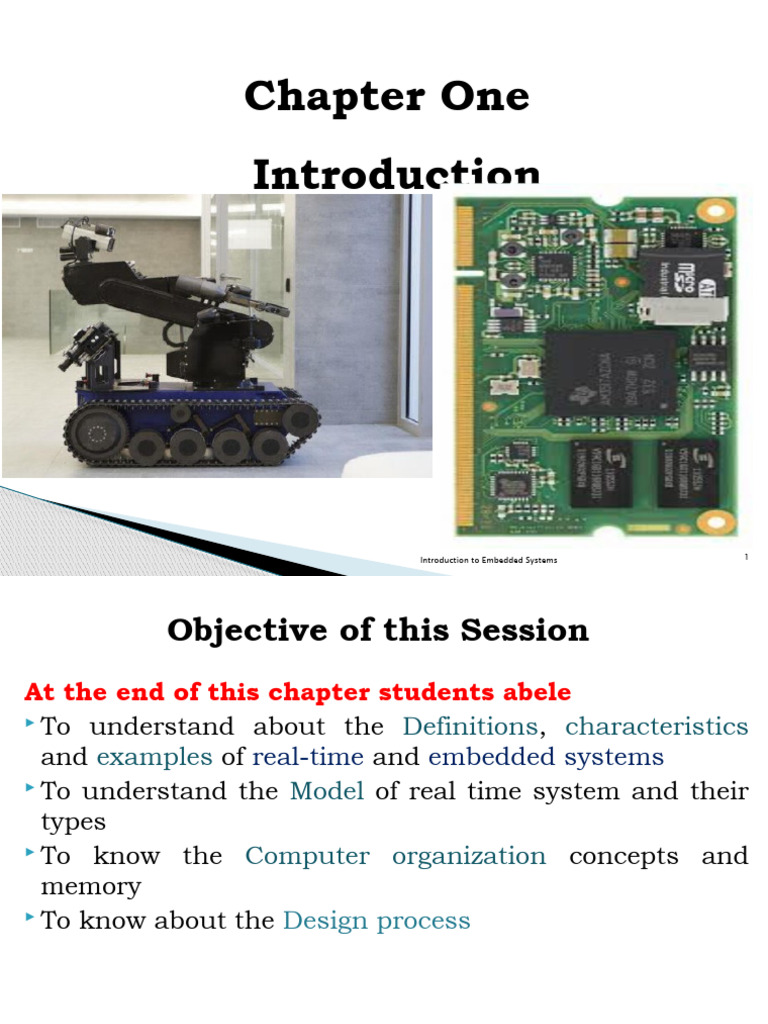 ES Chapter 1 Introduction To RT and ES | PDF | Business | Computers