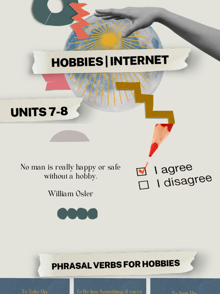 Units 7-8. Hobby - Internet | PDF | Internet | Hobbies