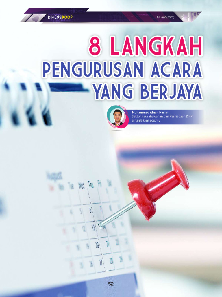 Pengurusan Acara Yang Berjaya Yang Berjaya | PDF