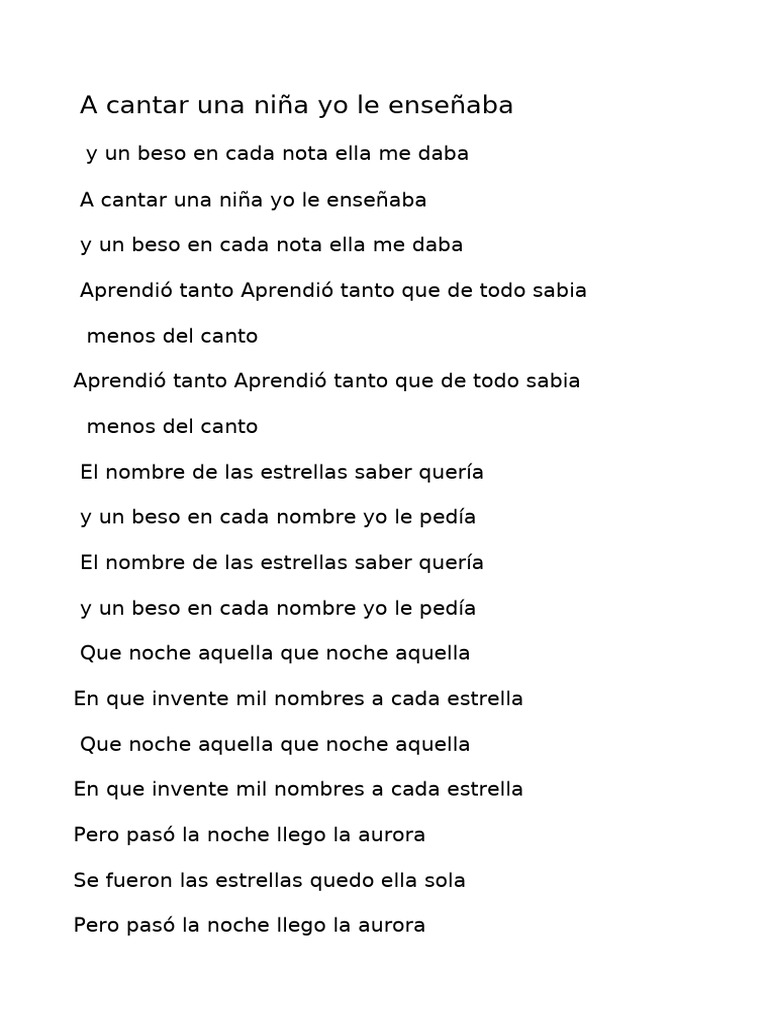 Canciones Populares | PDF