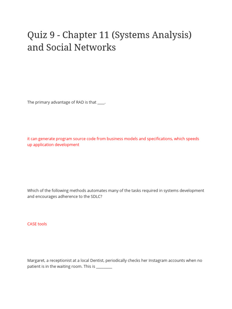 INF 112 Class Activities | PDF | User (Computing) | Software Engineering