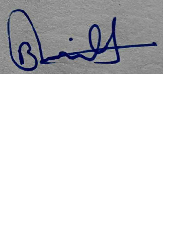 Signature Sample | PDF