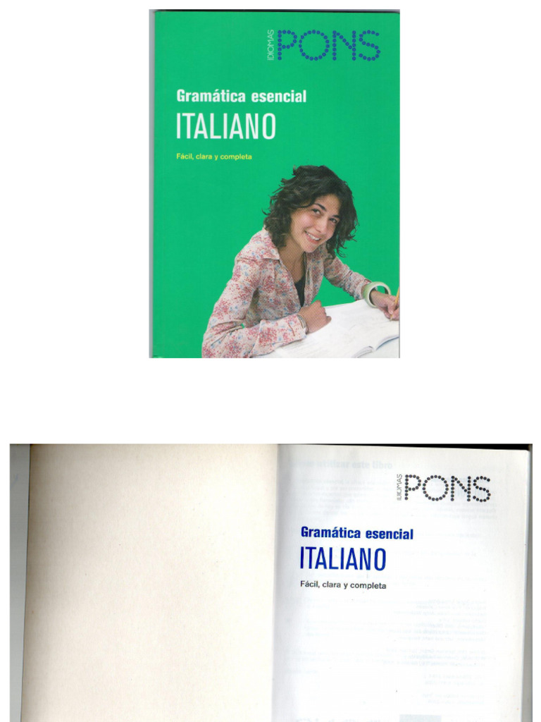 Guia de Italiano Pons. | PDF