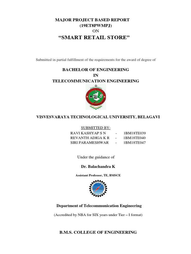 Smart Retail Store - Final | Download Free PDF | Wi Fi | Smartphone