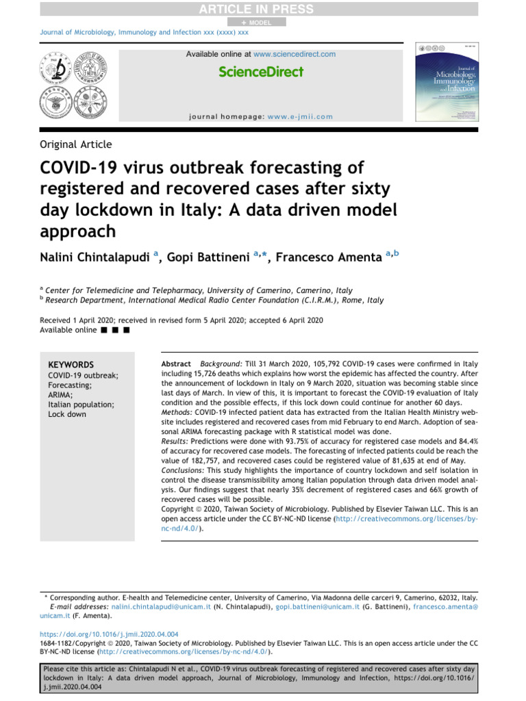 A Data Driven Model Approach | PDF