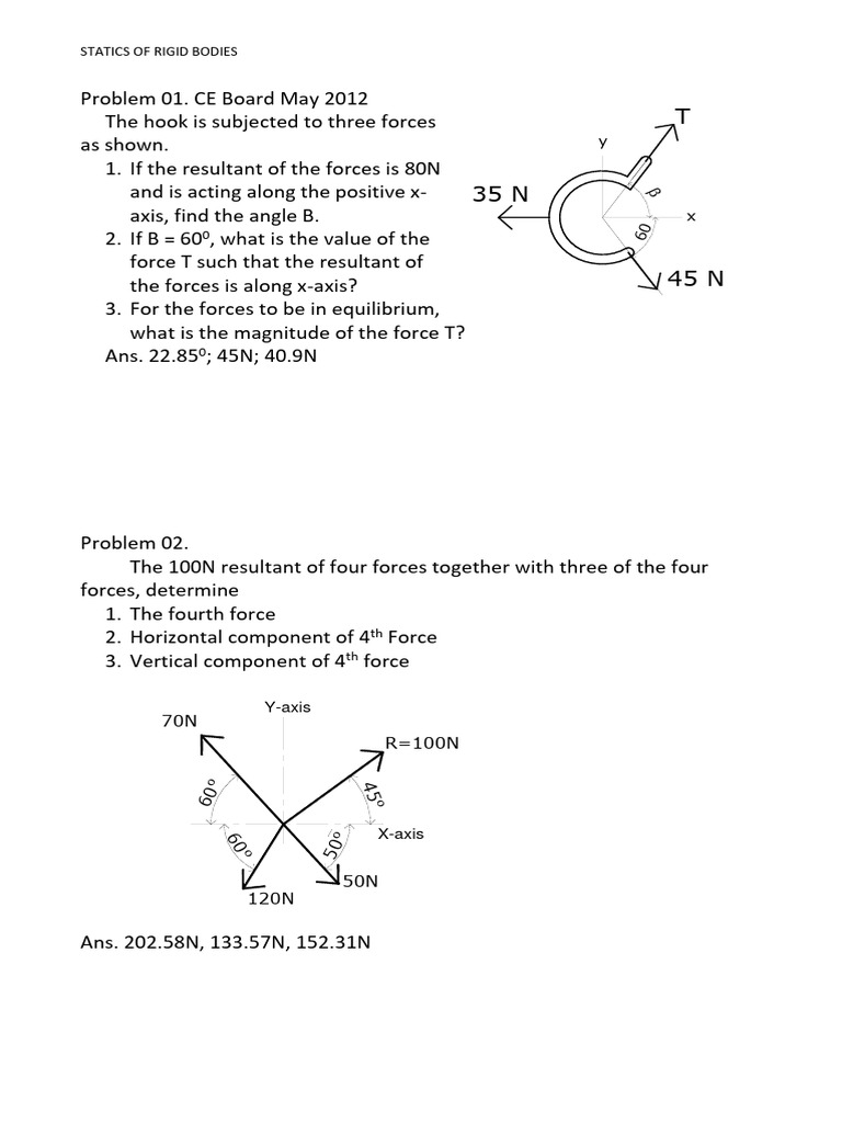 PS-Statics Set 1 | PDF | Teaching Methods & Materials | Science & Mathematics