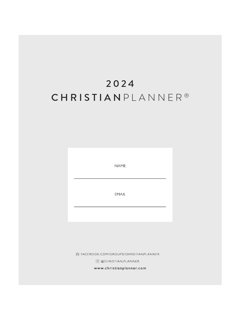 Christian Journal - 1 | PDF