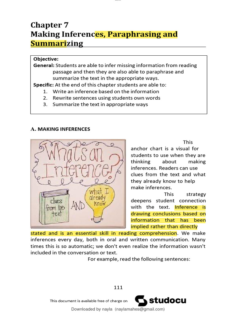 LBE - Inference and Summary | PDF | Dolphin | Cetacea
