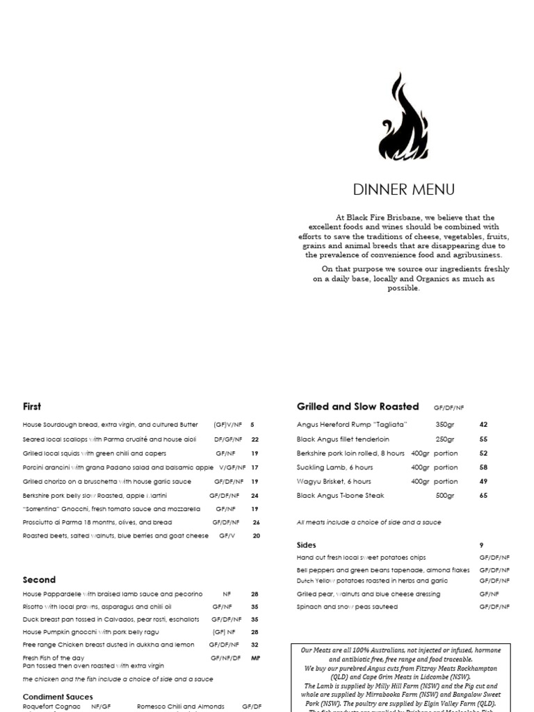 NEW DINNER MENU March 2023 1 | PDF