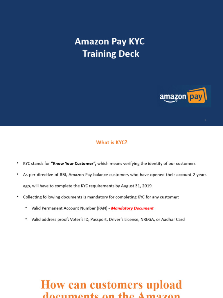 KYC - FOS QR Training Deck Post Covid | PDF | Identity Document