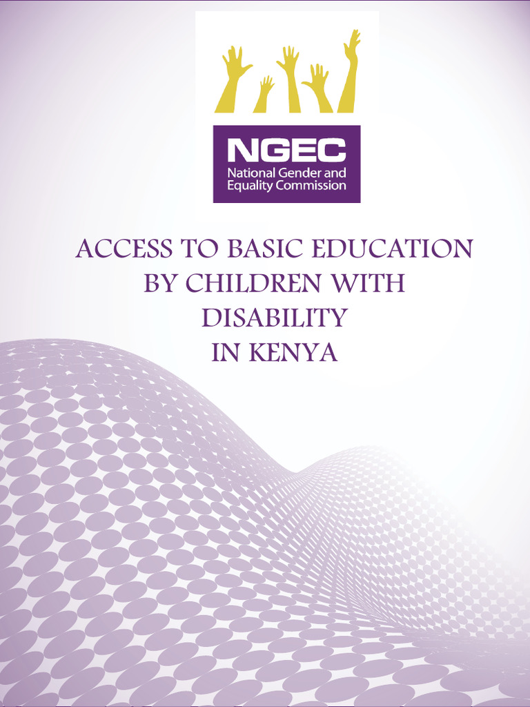 Access To Basic Education by Children With Disability | PDF