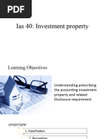 IAS 40 Investment Property | PDF | Depreciation | Fair Value
