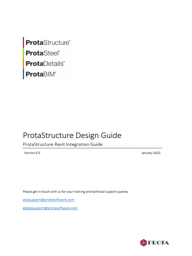 Protastructure Design Guide Revit Integration | PDF | Autodesk Revit ...