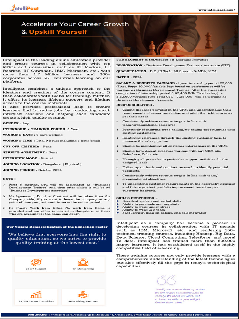 Intellipaat Software Poster | PDF