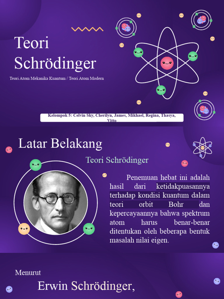 Teori Schrodinger | PDF