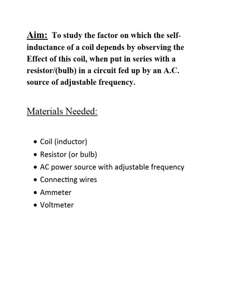 Physics | PDF | Inductor | Inductance