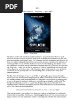Splice Movie - Reflection - Fear The Possible Future of Science and ...