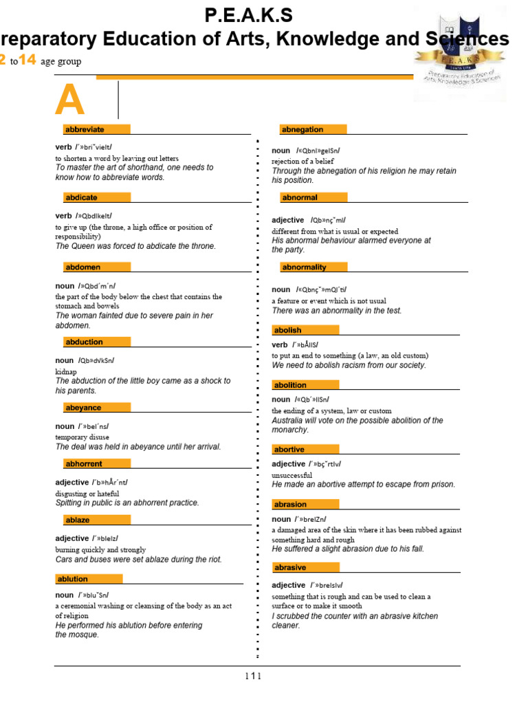 Recommended Spelling Lists Class 6-8 | PDF | Adjective | Verb