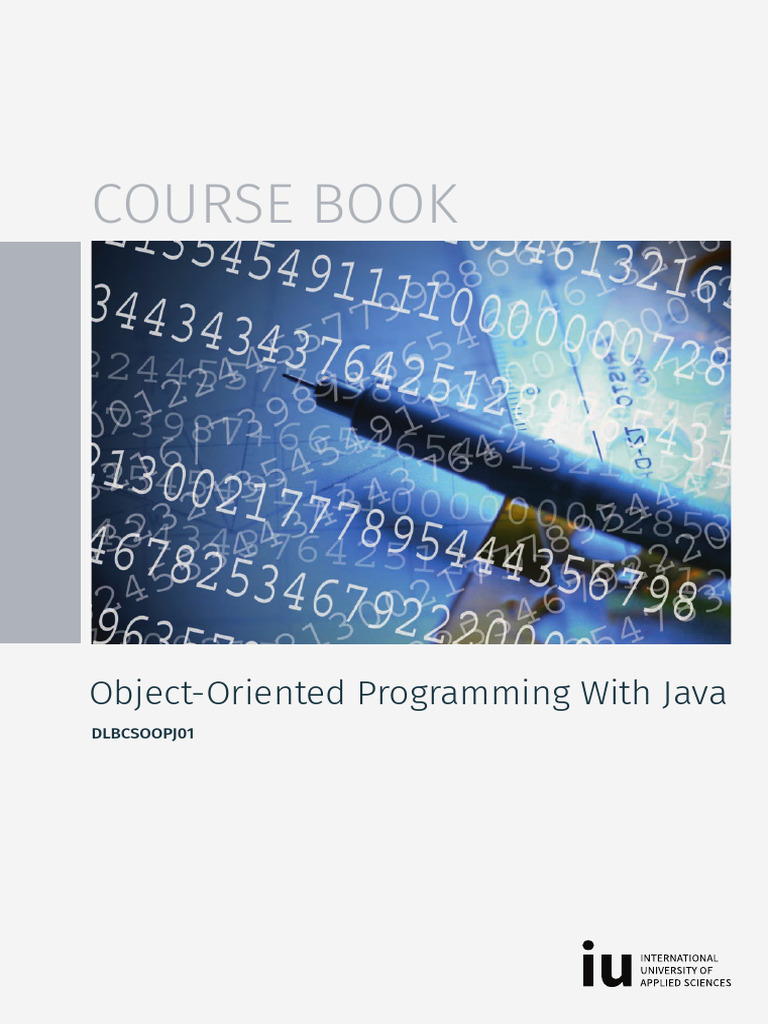 Dlbcsoopj01 Course Book | Download Free PDF | Method (Computer Programming) | Class (Computer ...