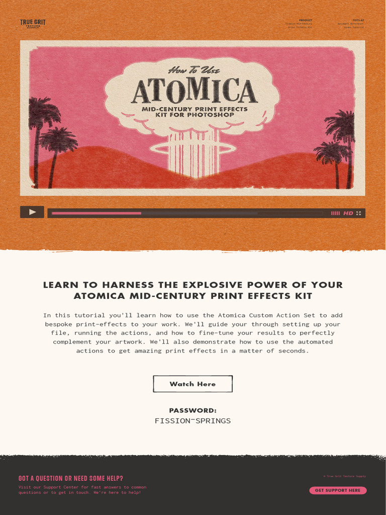 Atomica Video Tutorial | PDF