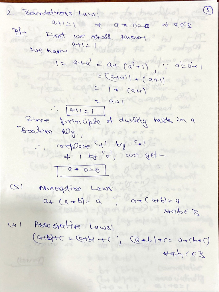 Boolean Algebra 2 | PDF