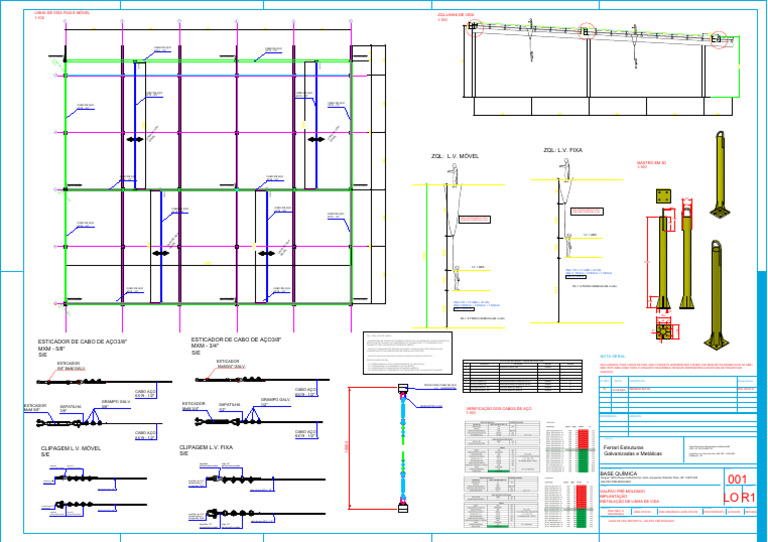 Linha de Vida Definitiva - Galpão Pré Moldado | PDF