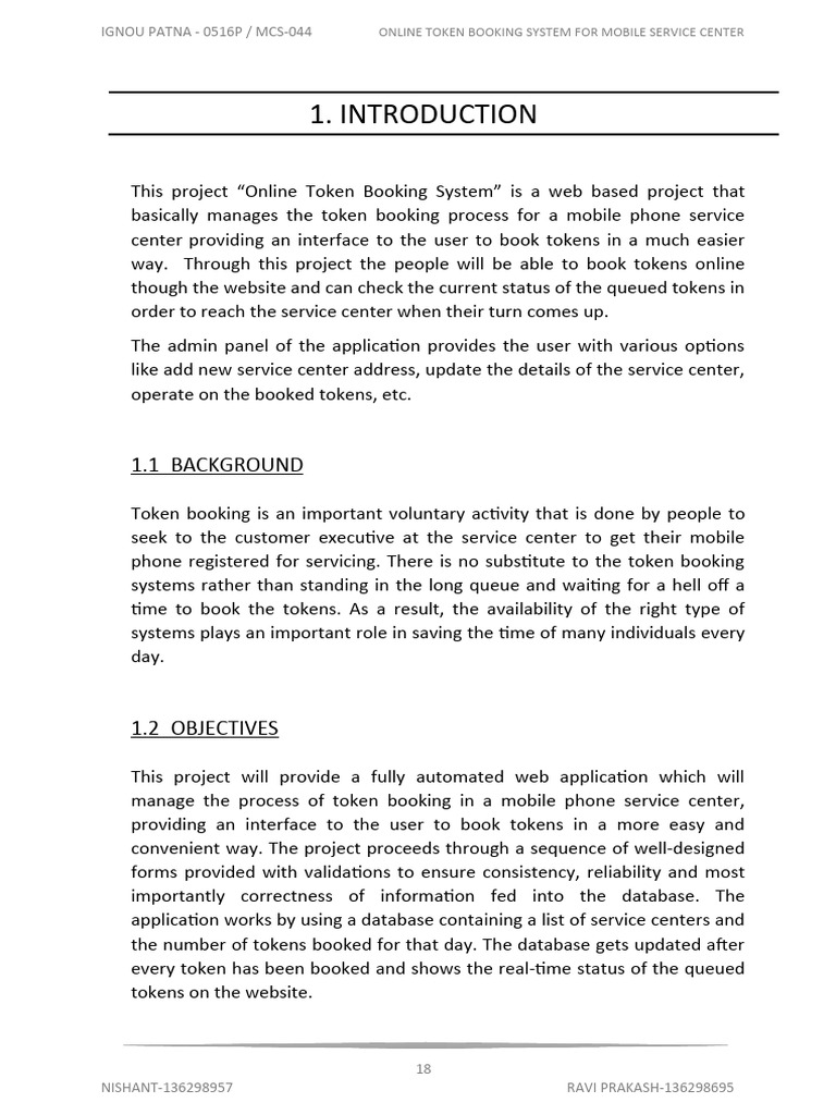 Project Report | PDF | Php | My Sql