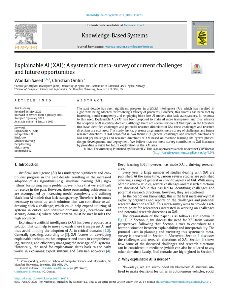 Explainable Ai Darpa Paper | PDF | Artificial Intelligence ... Explainable Ai Darpa Paper | PDF | Artificial Intelligence ...