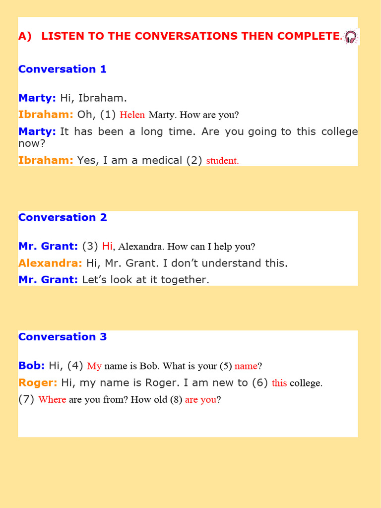 Conversations (3) - Complete | PDF