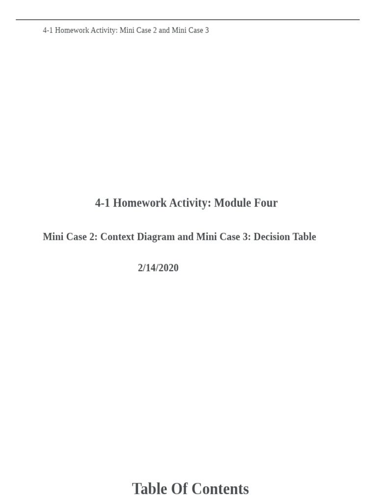 4 1 Homework Activity Module Four | PDF | Service Industries | Computing