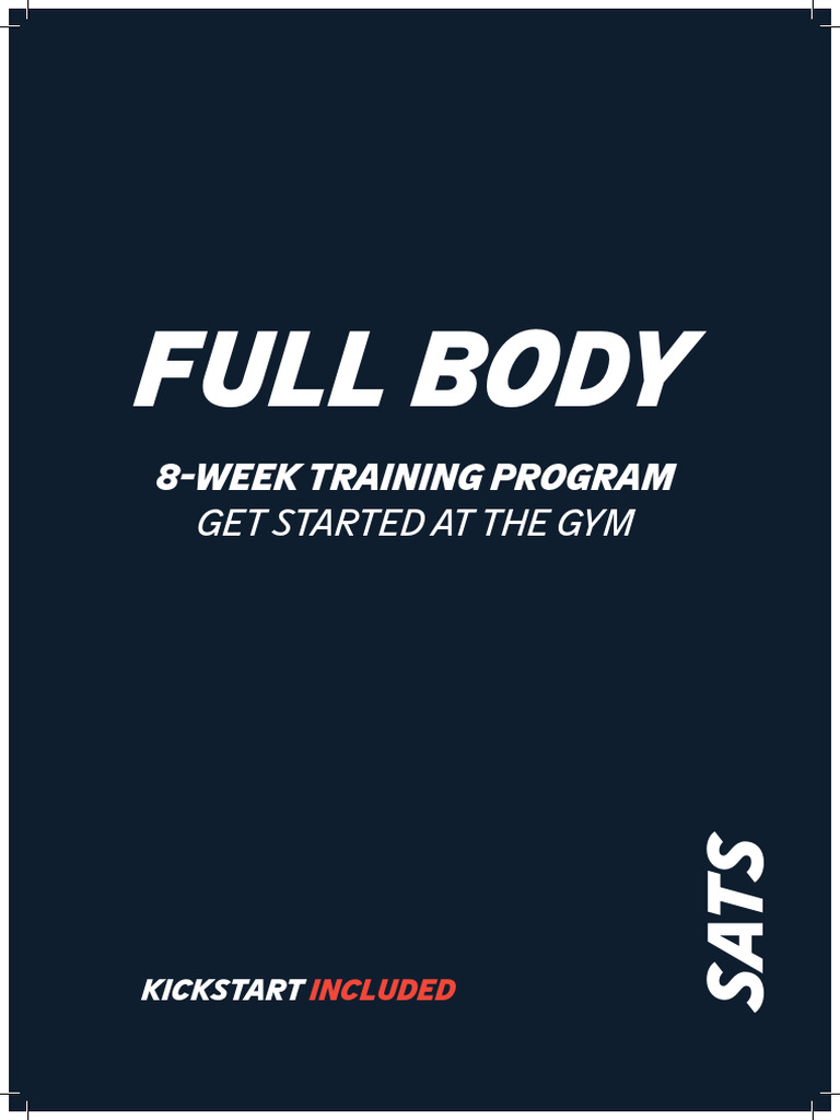 Training Program Full Body Checklist Page 2.0 | PDF | Kettlebell ...