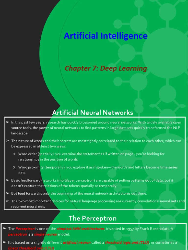 Neuron 7 AI: Linear Threshold Units | PDF | Artificial Neural Network | Deep Learning