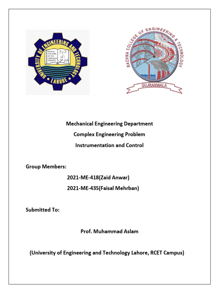 CEP Instrumentation and Control System | PDF | Actuator | Valve