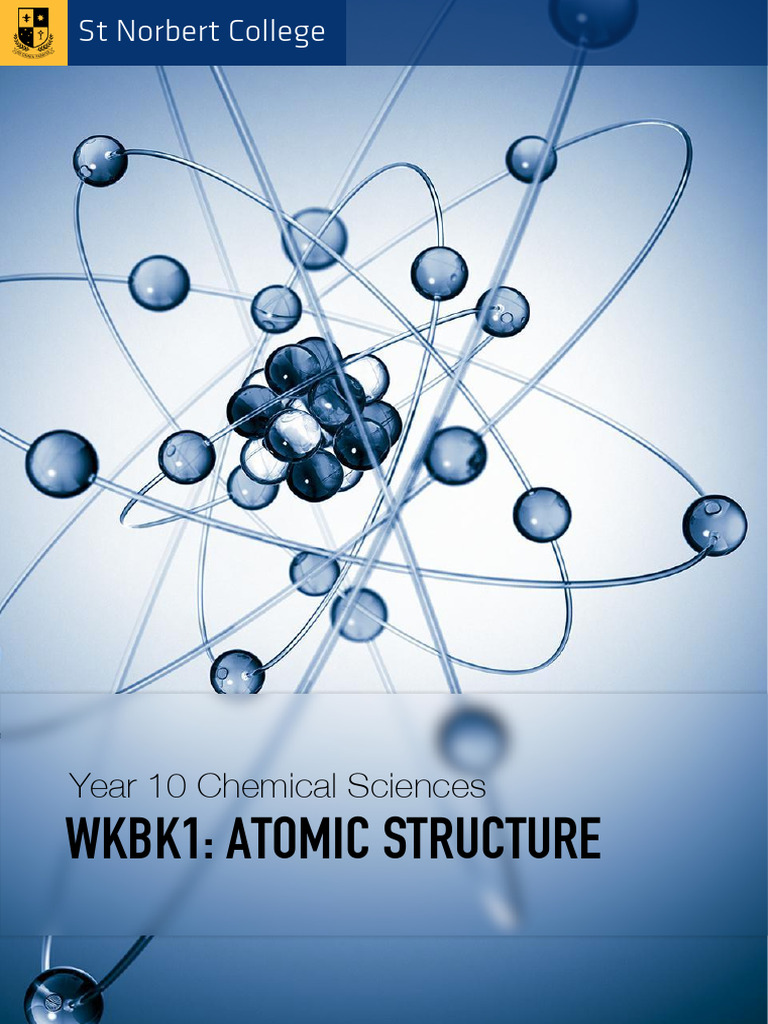 Workbook 1 Structure of The Atom | PDF | Chemical Elements | Atoms