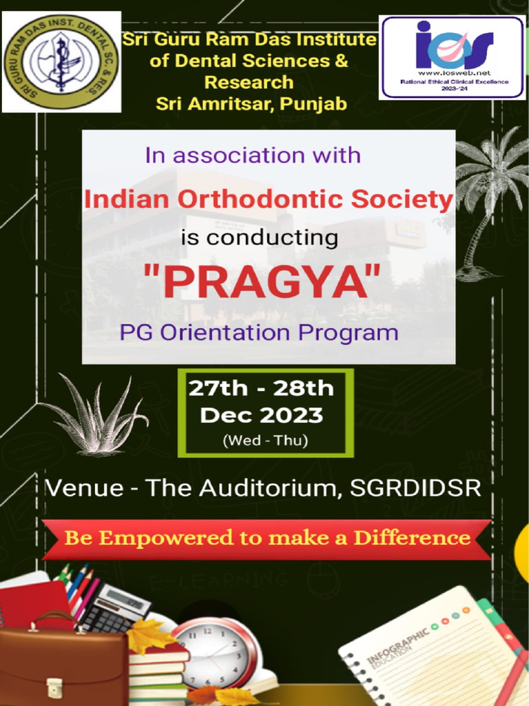 IOS PG Orientation Program 2023 | PDF