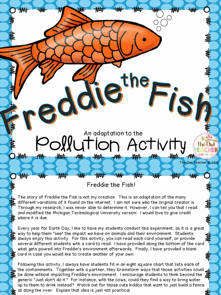 Freddy The Fish | PDF