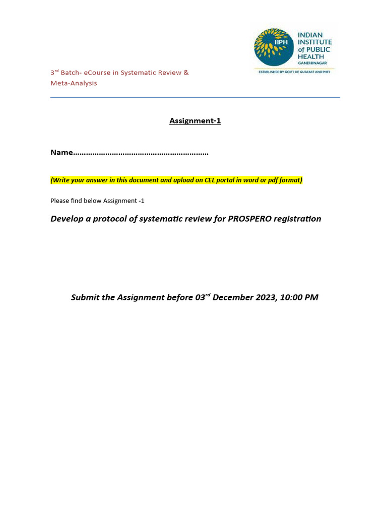 SRM Assignment 1 Batch 3 | PDF