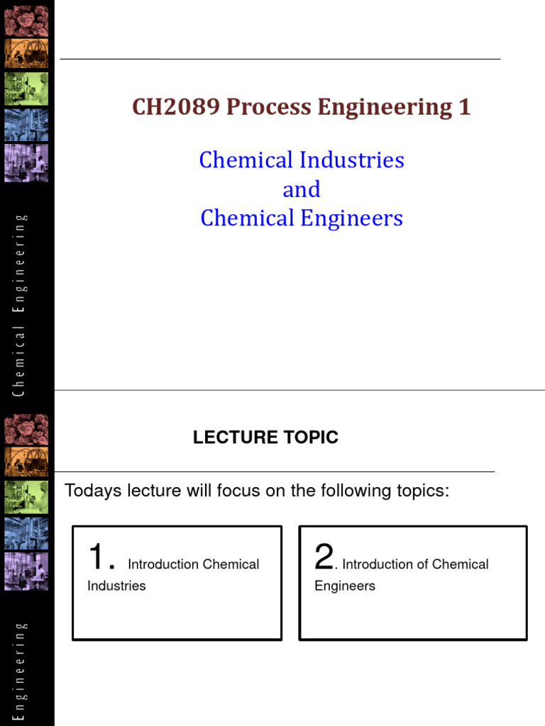 L1-Chemical Industries & Chemical Engineers | PDF | Ammonia | Chemical ...