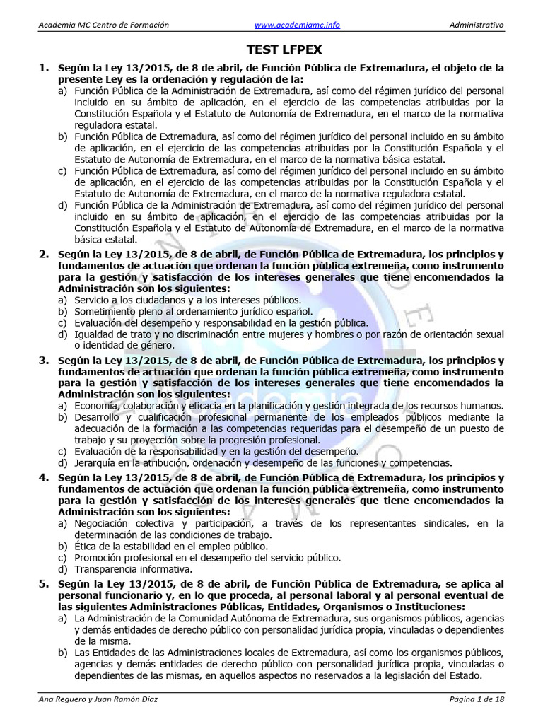 Test LFP #3 | PDF | Gobierno | Gobernancia