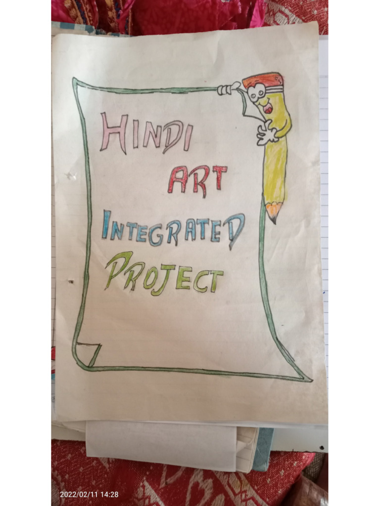 Hindi Art Integrated Project | PDF