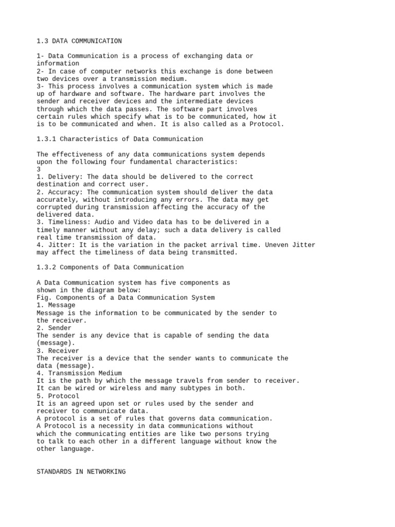 Computer Network | PDF | Osi Model | Duplex (Telecommunications)