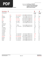 Hematology Formulas | PDF | Pathology | Blood