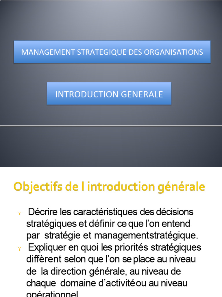Introuction Generale Mso | PDF