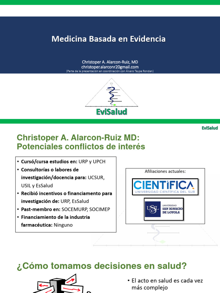 Unidad 1 - Parte 1 - Introducción A La MBE | PDF