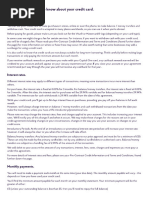 Summary Box For The Natwest Credit Card: Our Pricing Policy | PDF ...