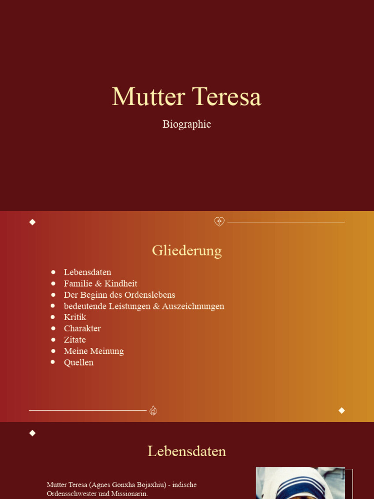 Mutter Teresa | PDF