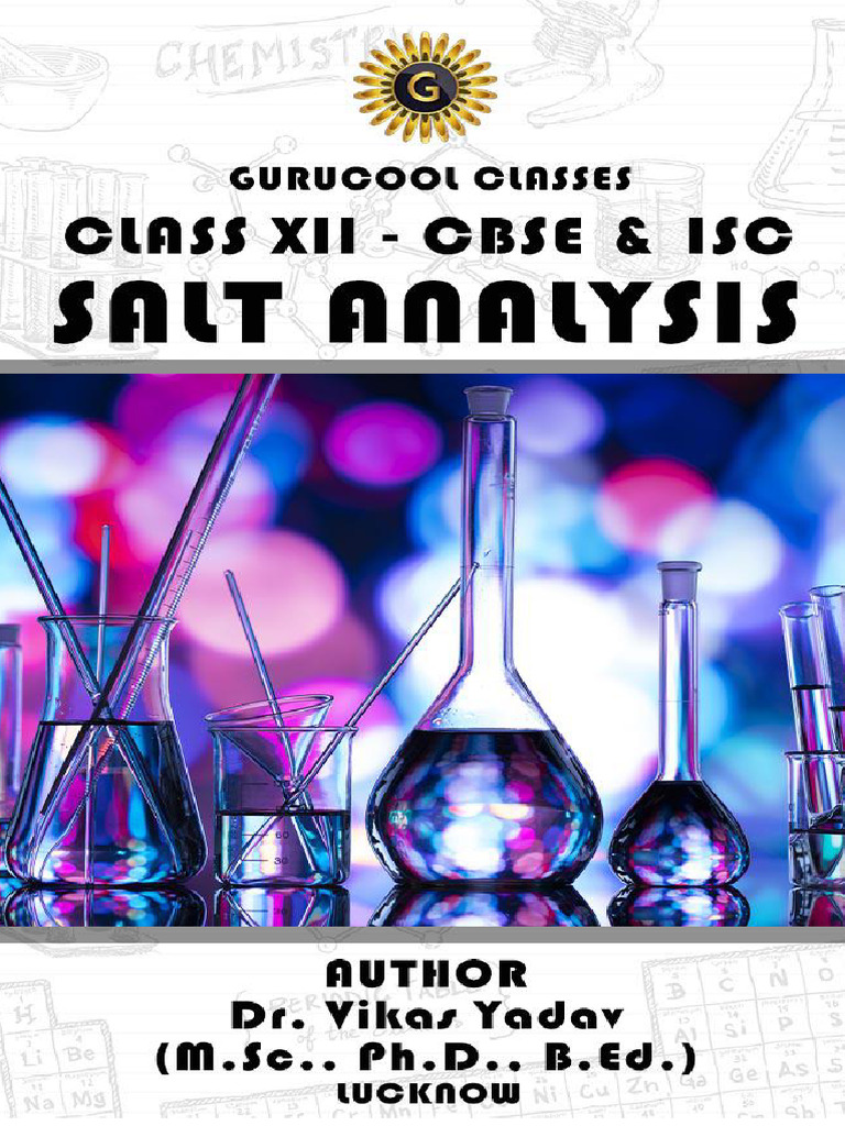Salt-analysis-Class-12-practical-PDF | PDF Salt-analysis-Class-12-practical-PDF | PDF