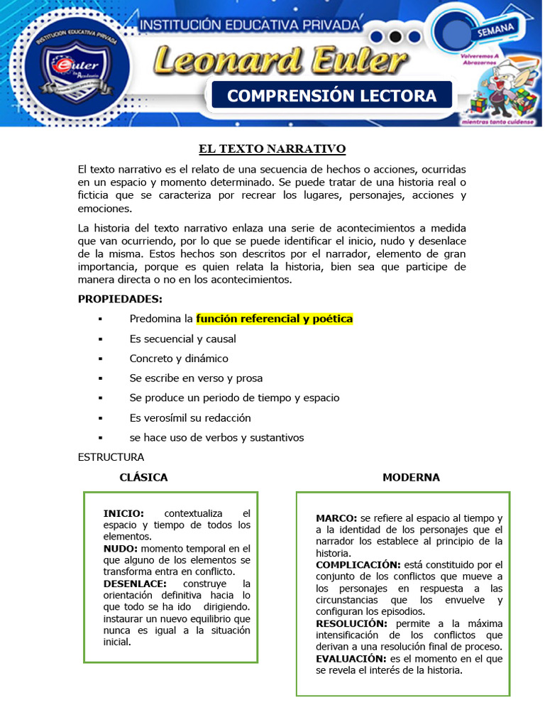 Texto Narrativo-Imprimir | PDF | Narración