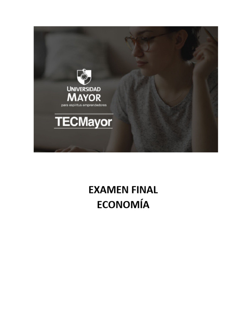 Examen Final Economia | PDF